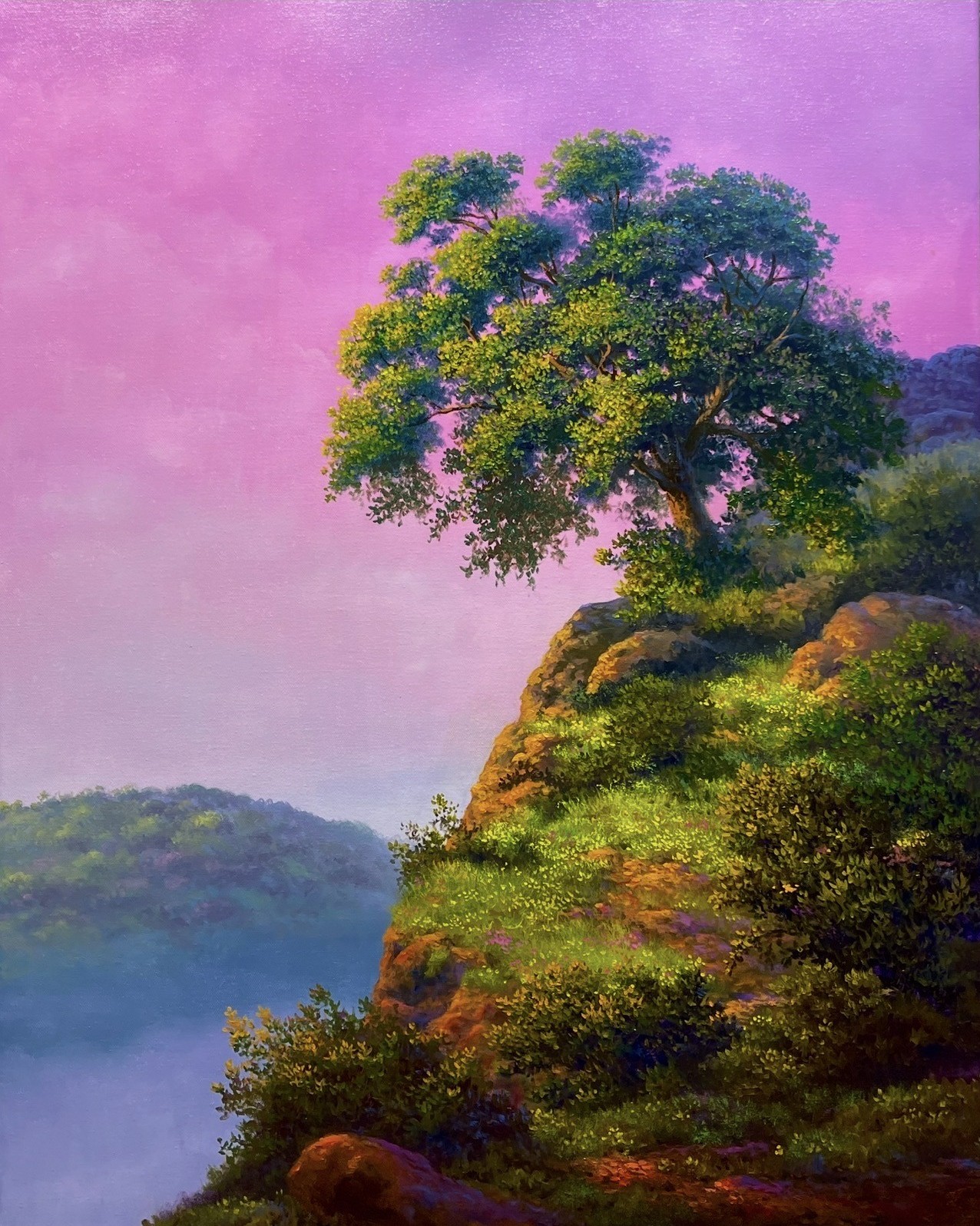 Time to Rest - Al Slavin - 30'' x 24'' - Oil on Canvas - Local Art Source